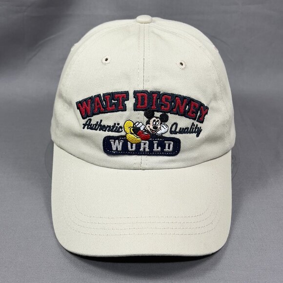Disney | Accessories | Walt Disney Mickey Mouse Strap Back Hat Cap ...